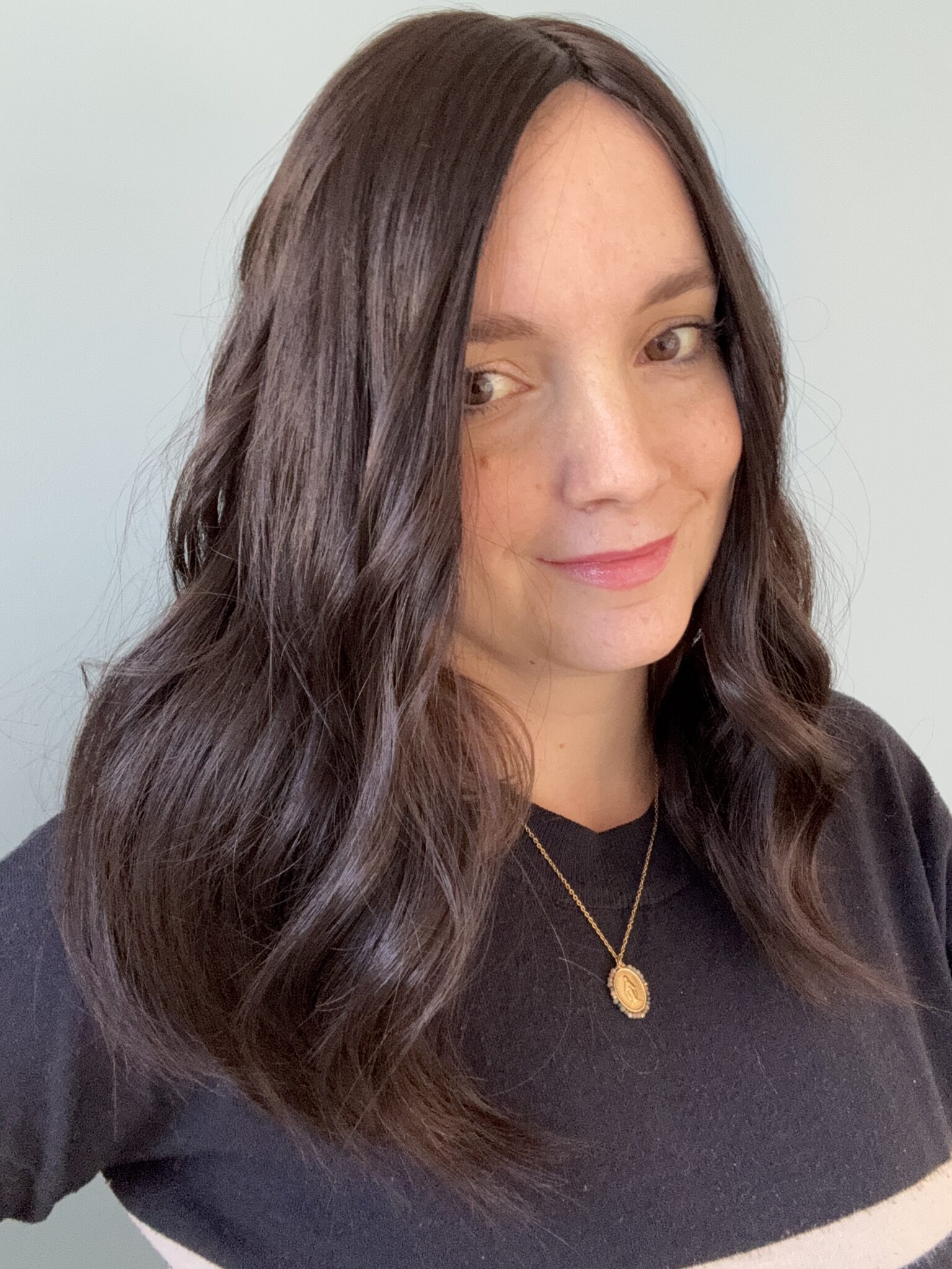 Leïla hair topper - 8 x 8 - 18" - commeundiademe.com
