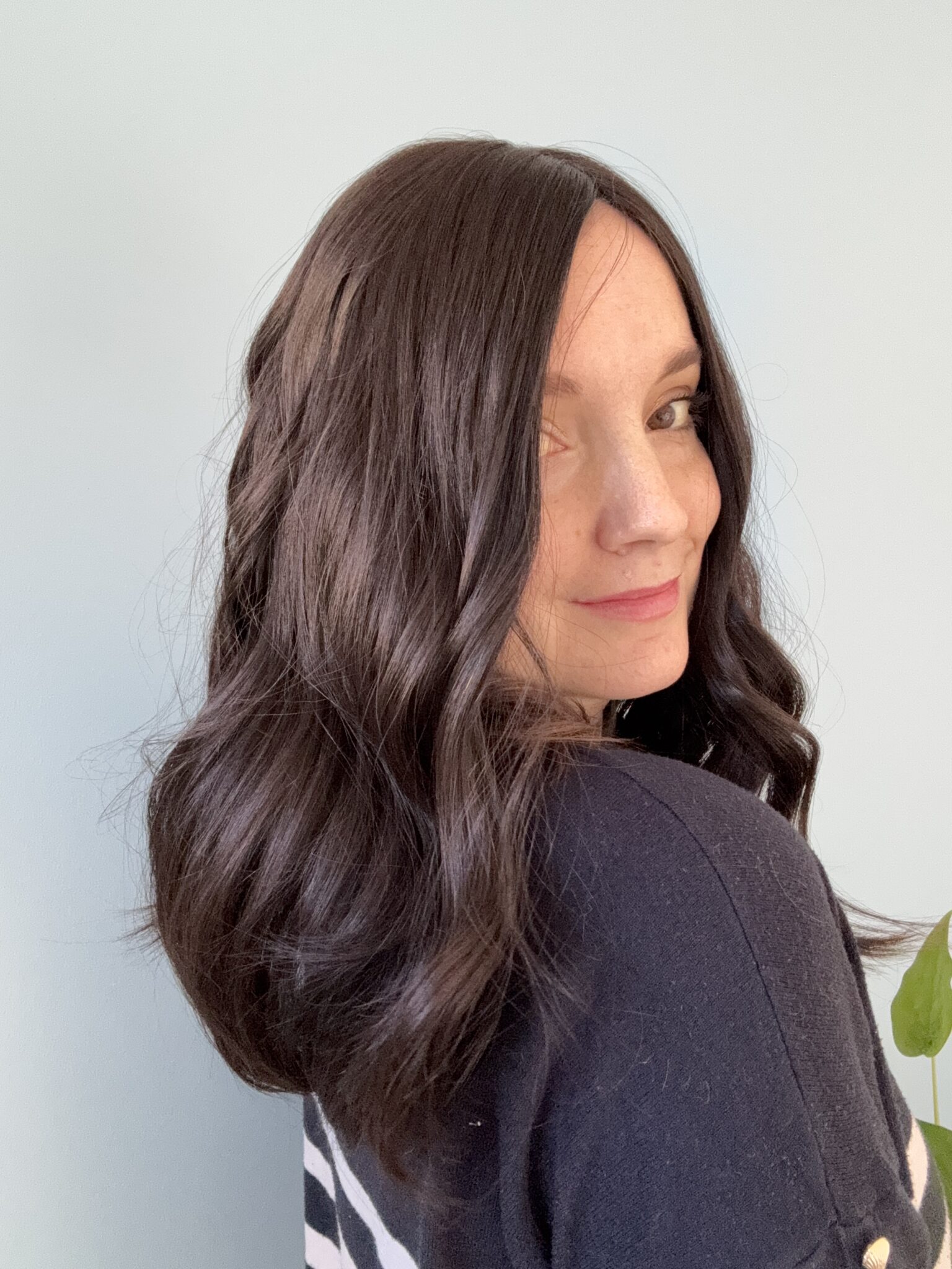 Leïla hair topper - 8 x 8 - 18" - commeundiademe.com