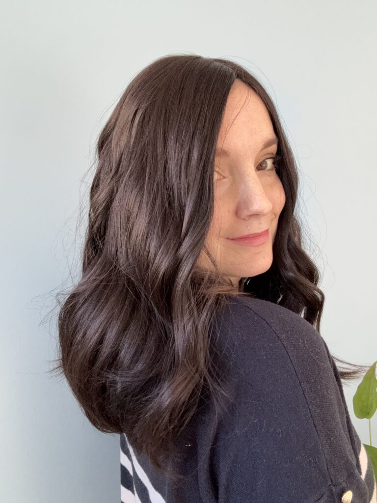 Leïla hair topper - 8 x 8 - 18" - commeundiademe.com