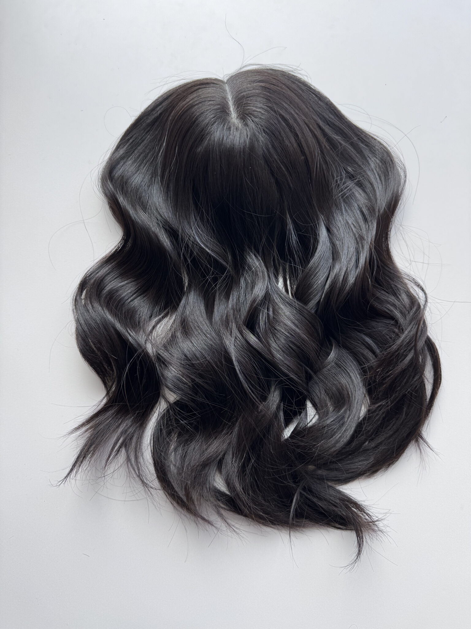 Leïla hair topper - 8 x 8 - 18" - commeundiademe.com