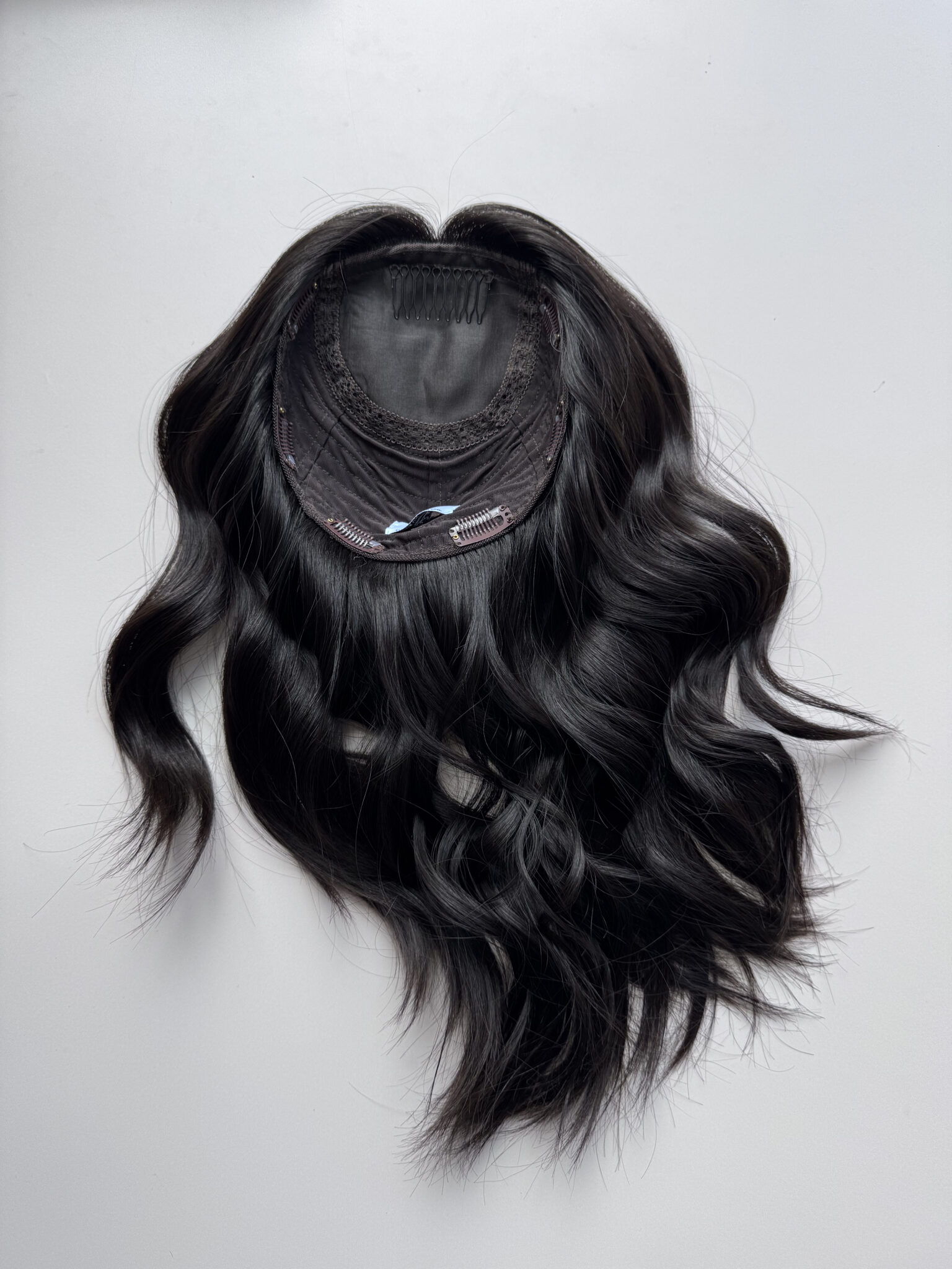 Leïla hair topper - 8 x 8 - 18" - commeundiademe.com
