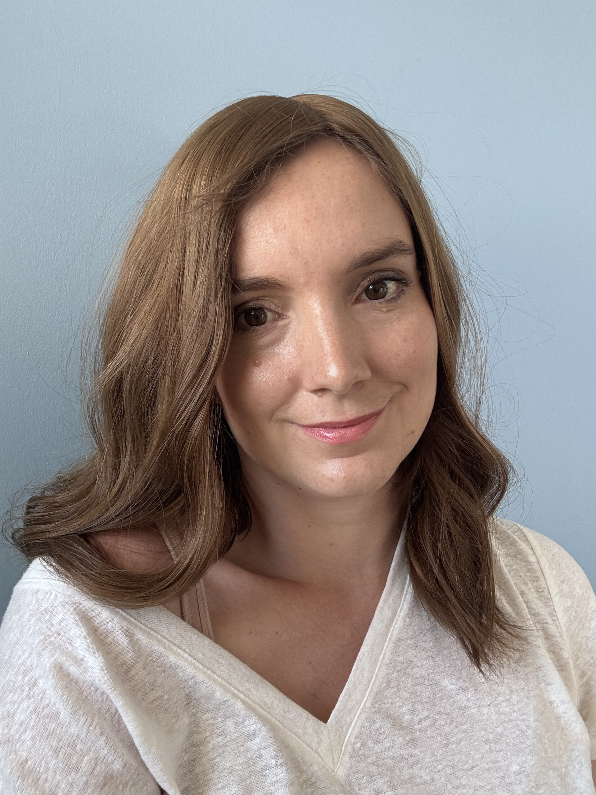 hair topper Leïla - 8 x 8 - 18" - commeundiademe.com